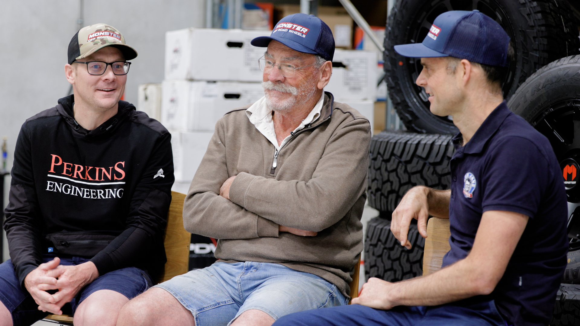 VIDEO: Larry and Jack Perkins talk to Rodney Jane about life and racing ...