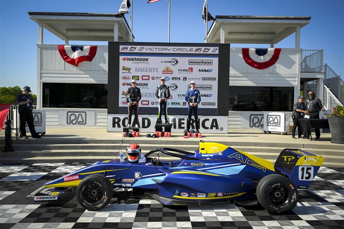 International news: Stati wins Round 1 of the F4 US Championships at ...