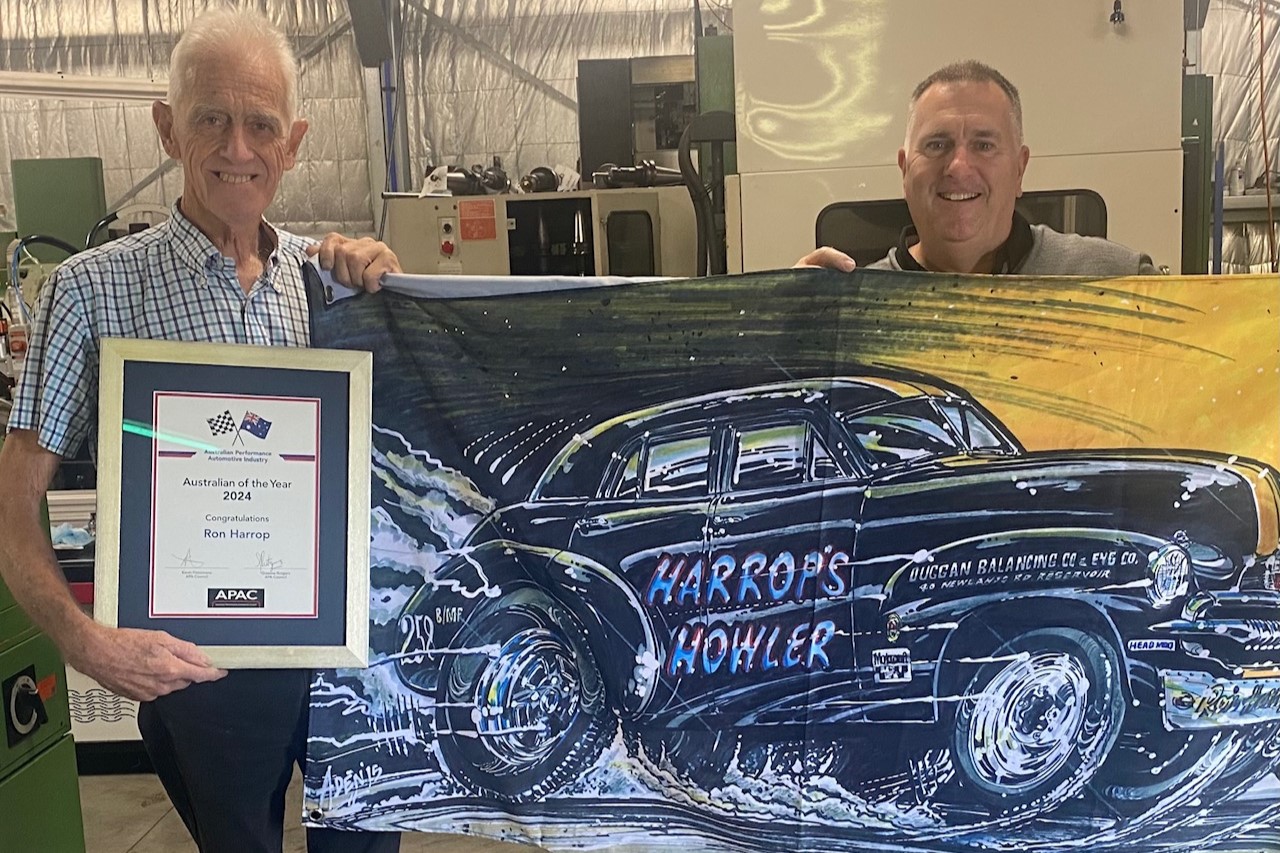Former HRT engineer Ron Harrop lands Australia Day honour - Speedcafe.com