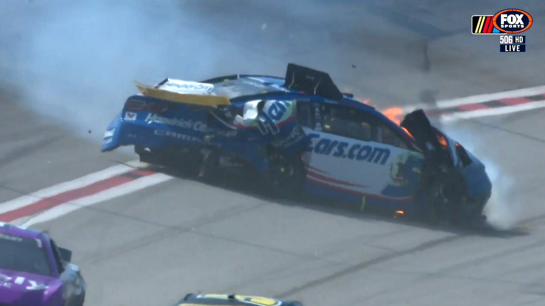 NASCAR news: Joey Logano wins, Kyle Larson crashes in Atlanta playoff ...