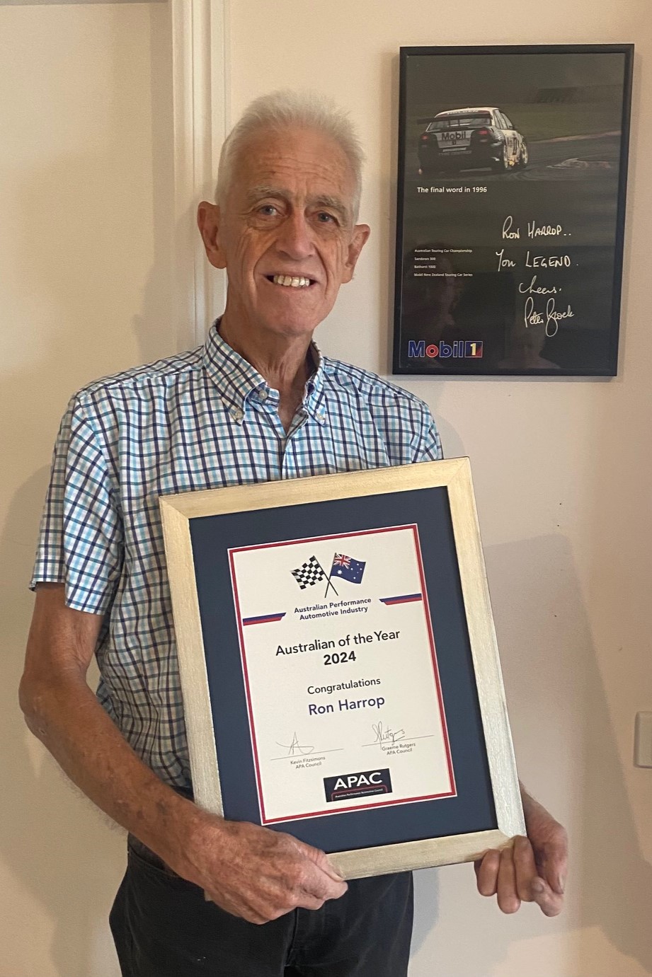 Former HRT engineer Ron Harrop lands Australia Day honour - Speedcafe ...