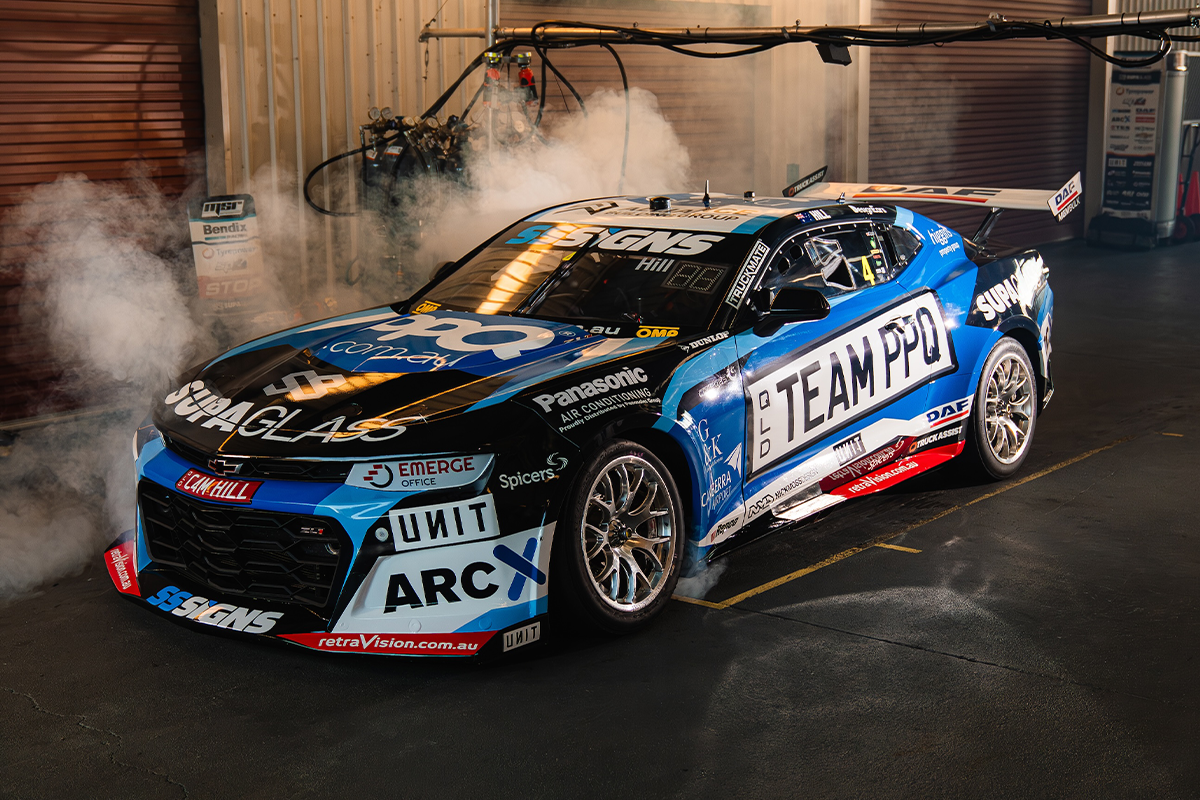 Supercars news: Cam Hill's Team PPQ Camaro revealed - Speedcafe.com