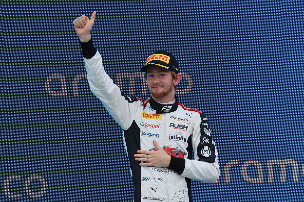 Mansell joins leading junior squad for 2024 F3 campaign - Speedcafe.com