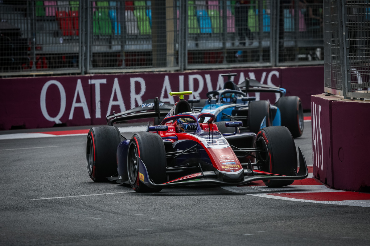 Formula 2 news: Verschoor wins F2 Feature after massive start line crash - Speedcafe.com