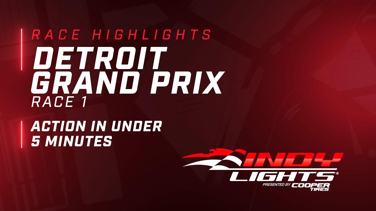 news: VIDEO: Detroit Indy Lights race highlights - Speedcafe.com