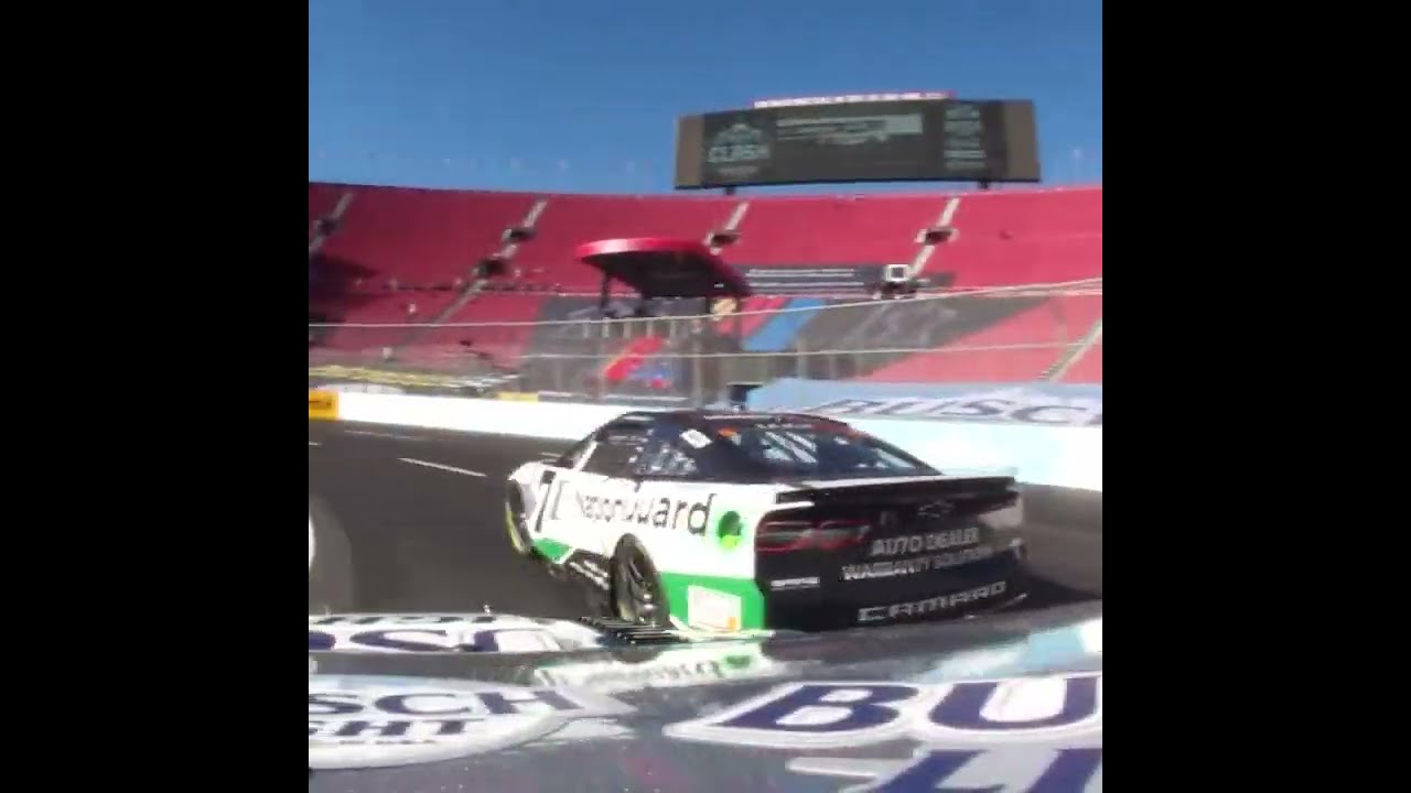 VIDEO: First laps of NASCAR's LA Coliseum - Speedcafe.com
