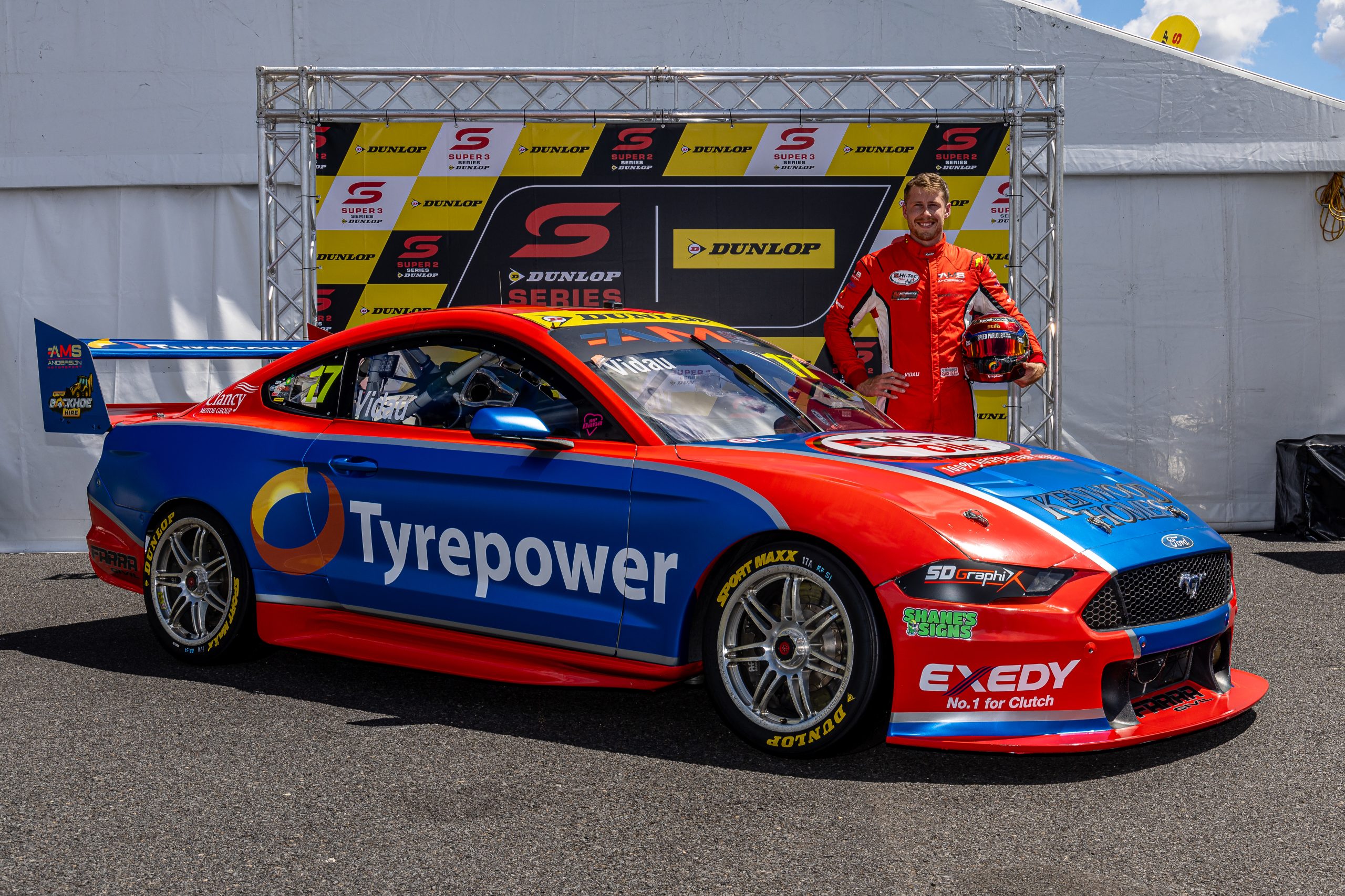 Super2 news: New colours for Anderson Super2 Mustang - Speedcafe.com